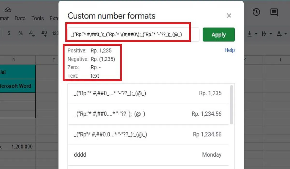 Cara Membuat RP Di Spreadsheet Secara Otomatis, Berikut Contoh Dan ...