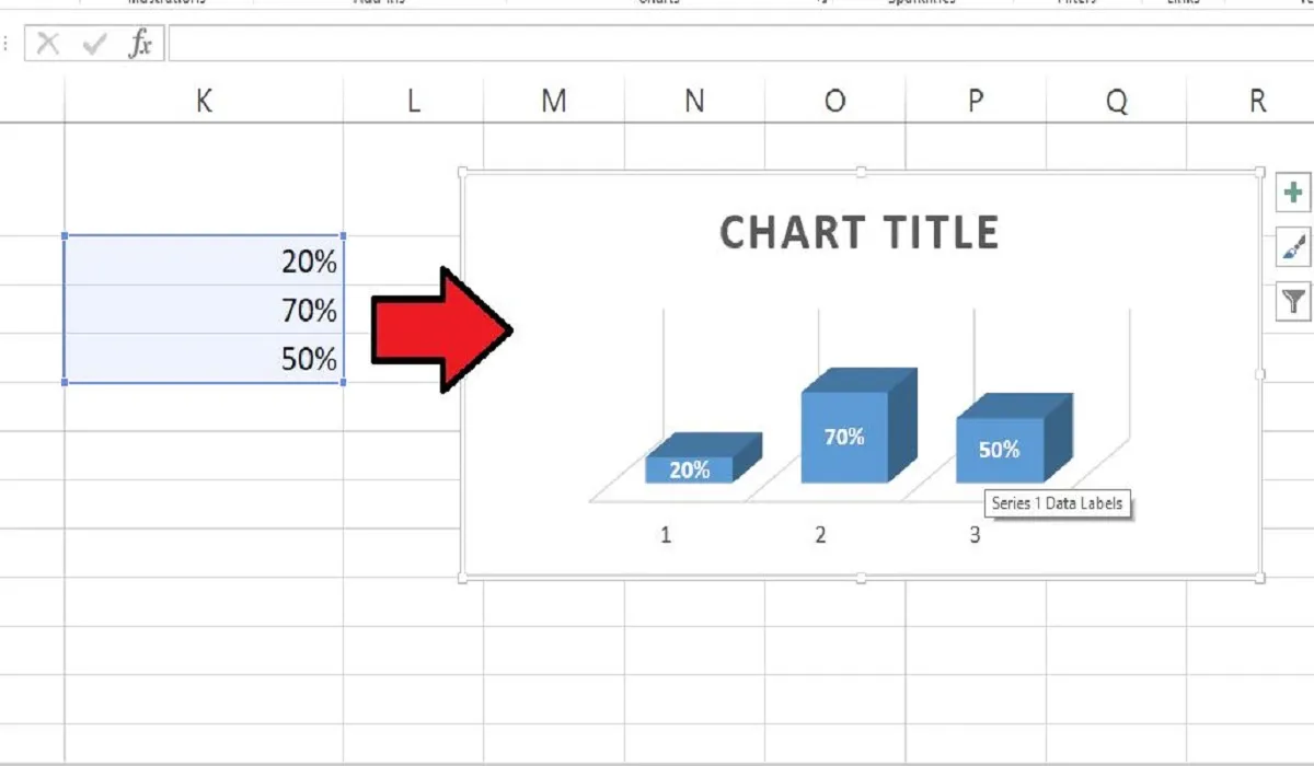Cara Membuat Grafik Persen Di Excel, Angka Menjadi Chart Diagram