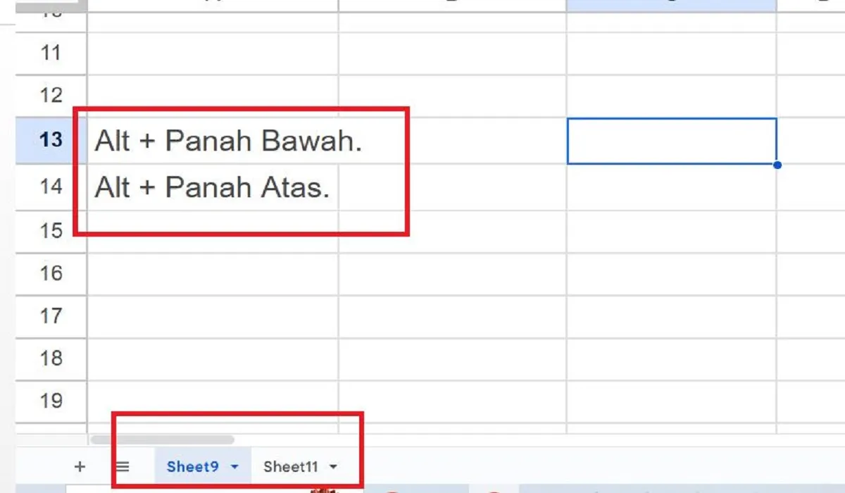 Cara Cepat Pindah Sheet Di Spreadsheet, Berikut Contoh Dan Tutorialnya!
