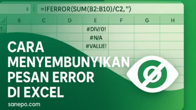 Cara Menambah Kolom Di Excel Dengan Cepat Tanpa Rumus