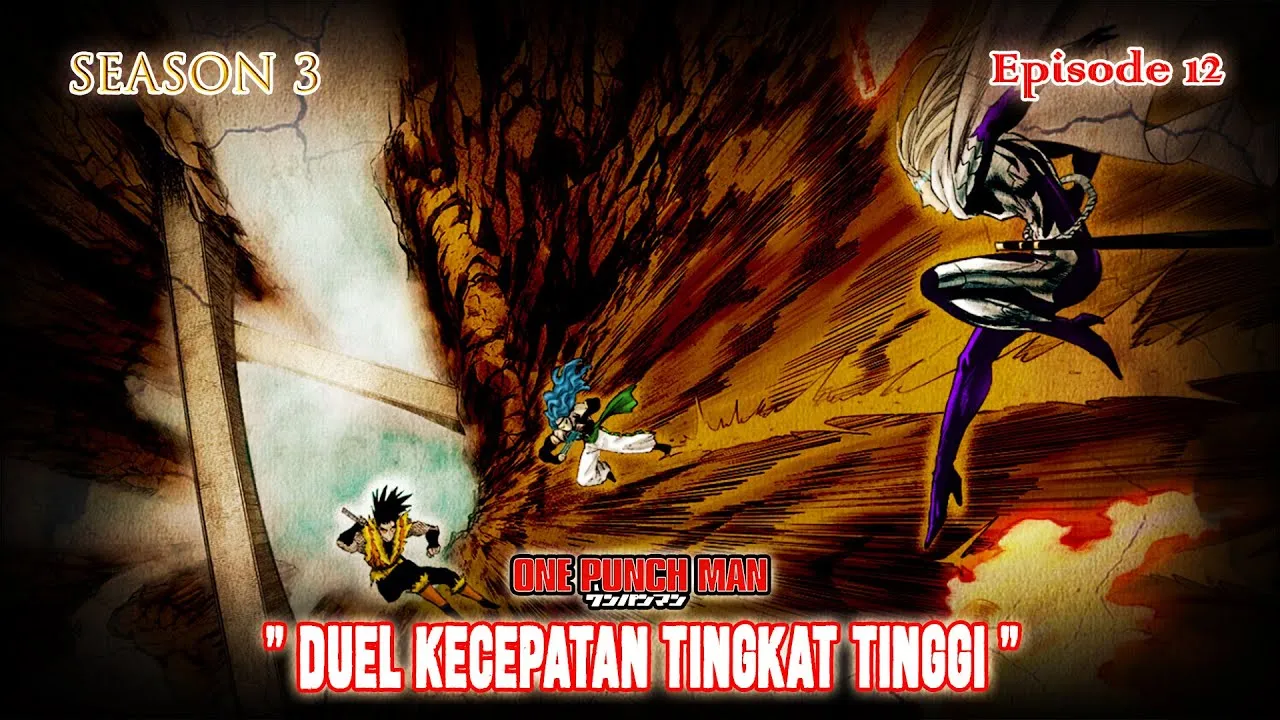 Link Nonton One Punch Man Season 3 Episode 12 Sub Indo: Duel Saitama Vs ...